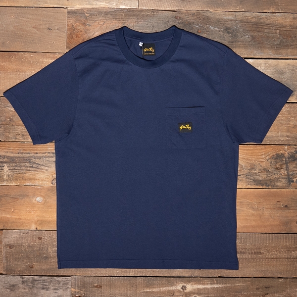 Stan Ray Short Sleeve Patch Pocket Tee Navy – The R Store